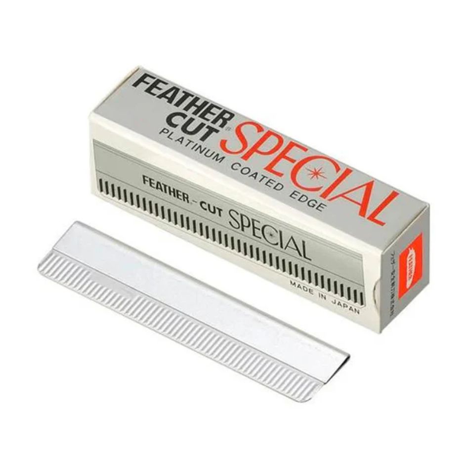 Feather Cut Special Platinum Coated Edge Blades 10 Pack – Hair Supply ...