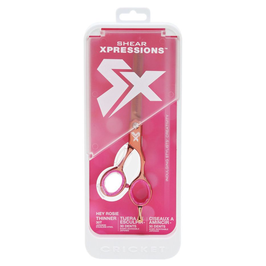 Cricket Shear Xpressions Hey Rosie 5.75" Thinning Scissor – Hair Supply Direct