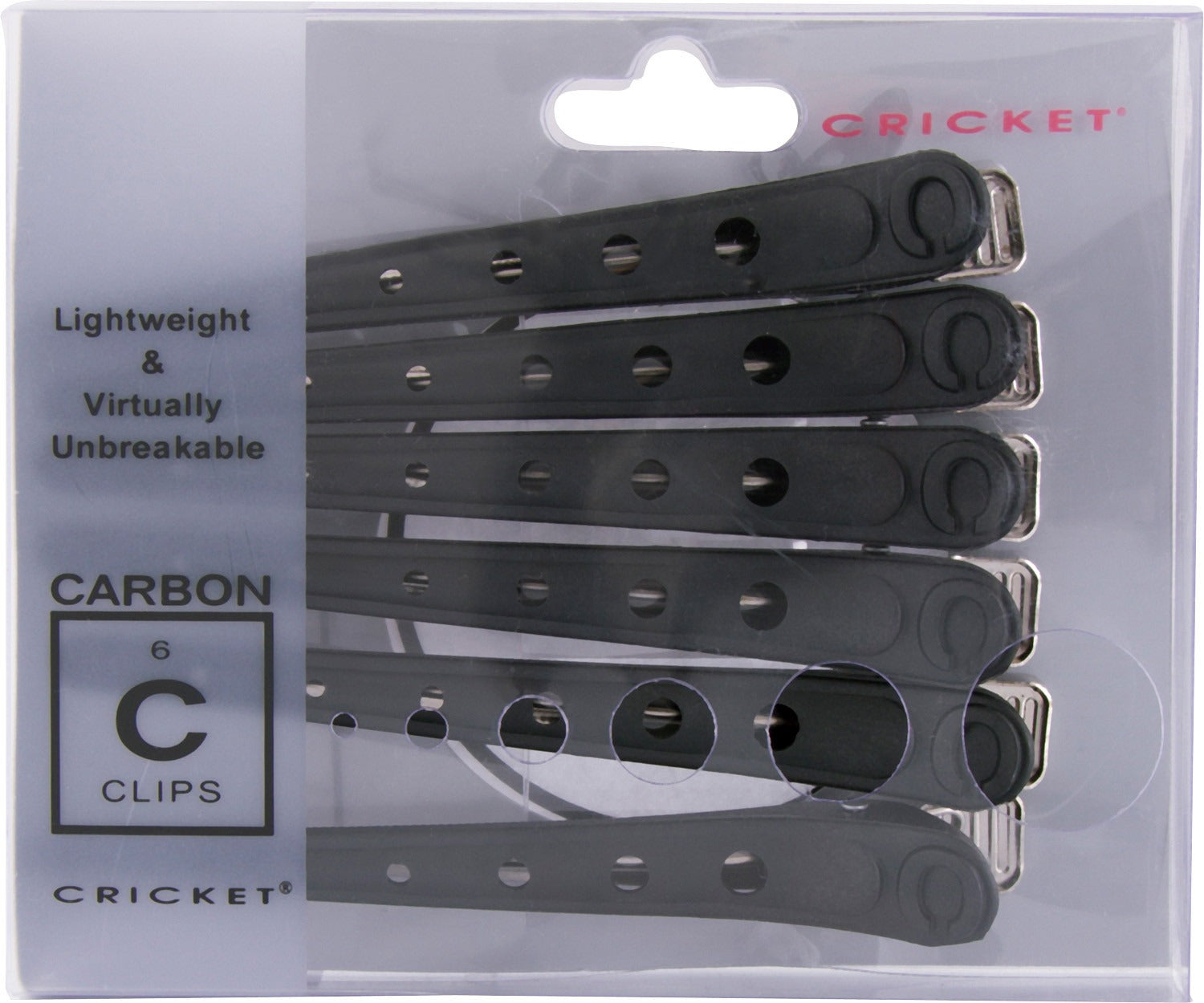 Cricket Carbon Clips 6 Piece – Hair Supply Direct