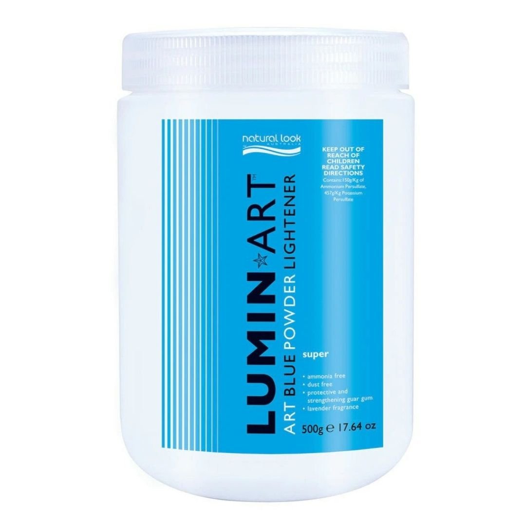 LuminArt Art Blue Powder Lightener 500g – Hair Supply Direct